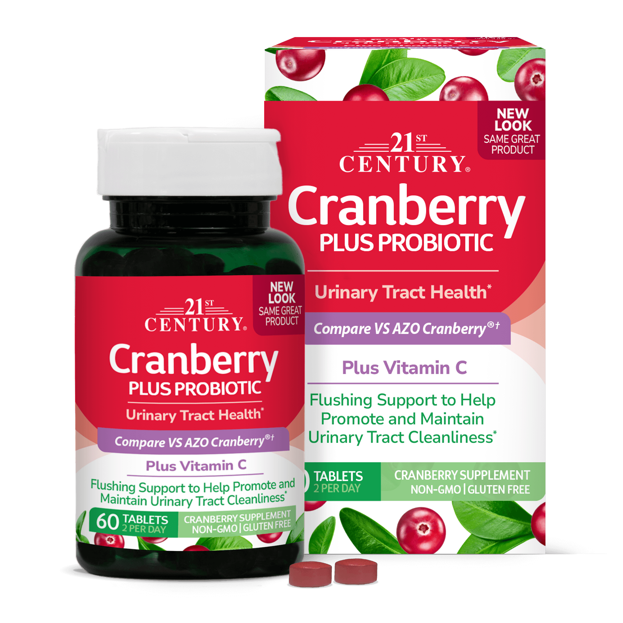 21St Century Cranberry Plus Probiotic Tab 60S - SahaJamal Pharmacy