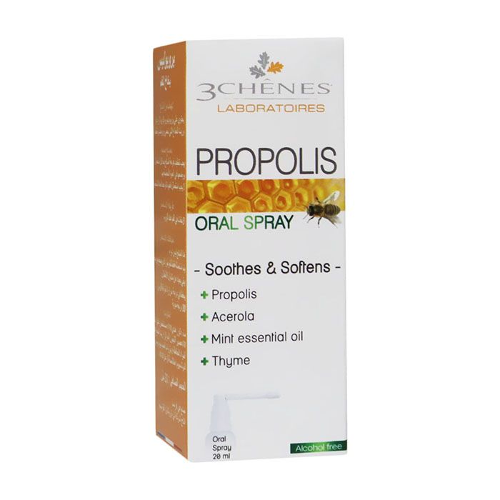 3 Chenes Propolis Buccal Oral Spray 20 Ml - SahaJamal Pharmacy
