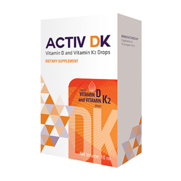 Activ Dk Drops (Vit D & Vit K2 ) 10 Ml - SahaJamal Pharmacy
