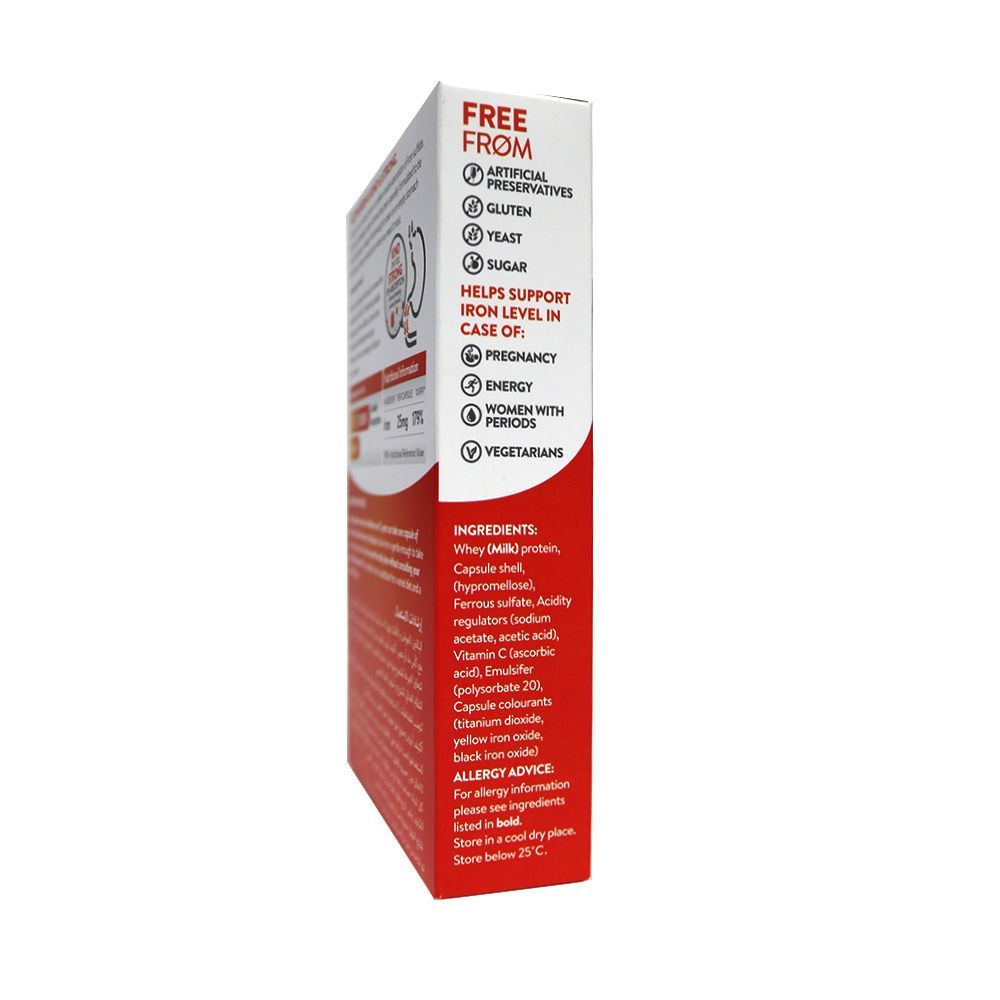 Active iron 25 mg cap 30s - SahaJamal Pharmacy