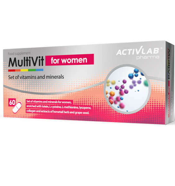 Activlab Multivit For Women Tab 60S - SahaJamal Pharmacy