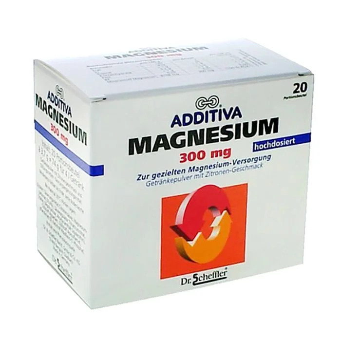Additiva Magnesium 300mg Sachets 20's - SahaJamal Pharmacy