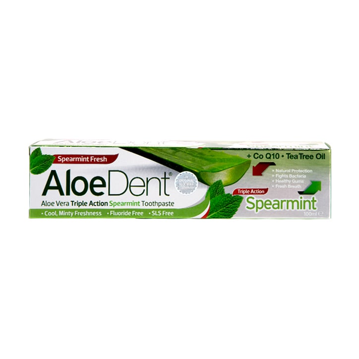 Aloedent Triple Action Spearmint Toothpaste, 100ml – SahaJamal Pharmacy