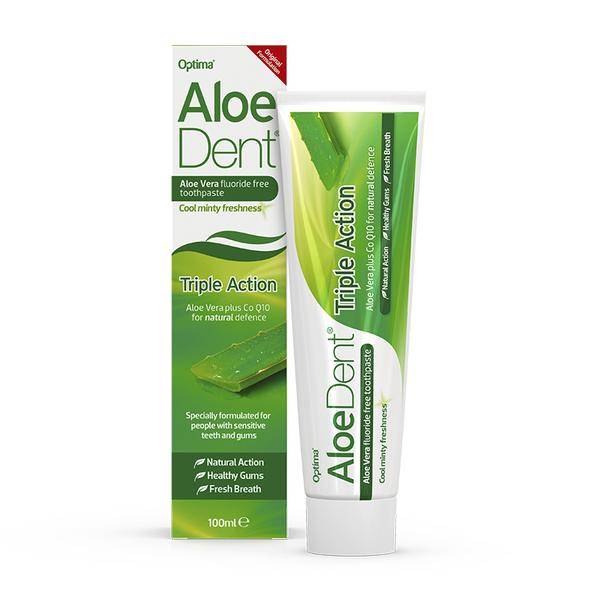 Aloedent Triple Action Spearmint Toothpaste, 100ml – SahaJamal Pharmacy