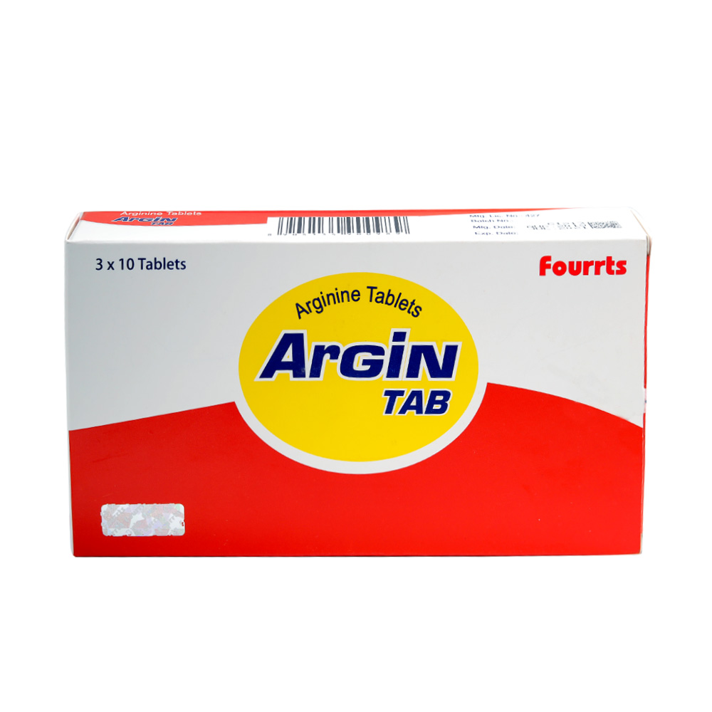 Argin 1000 Grams 30 Tablets – SahaJamal Pharmacy