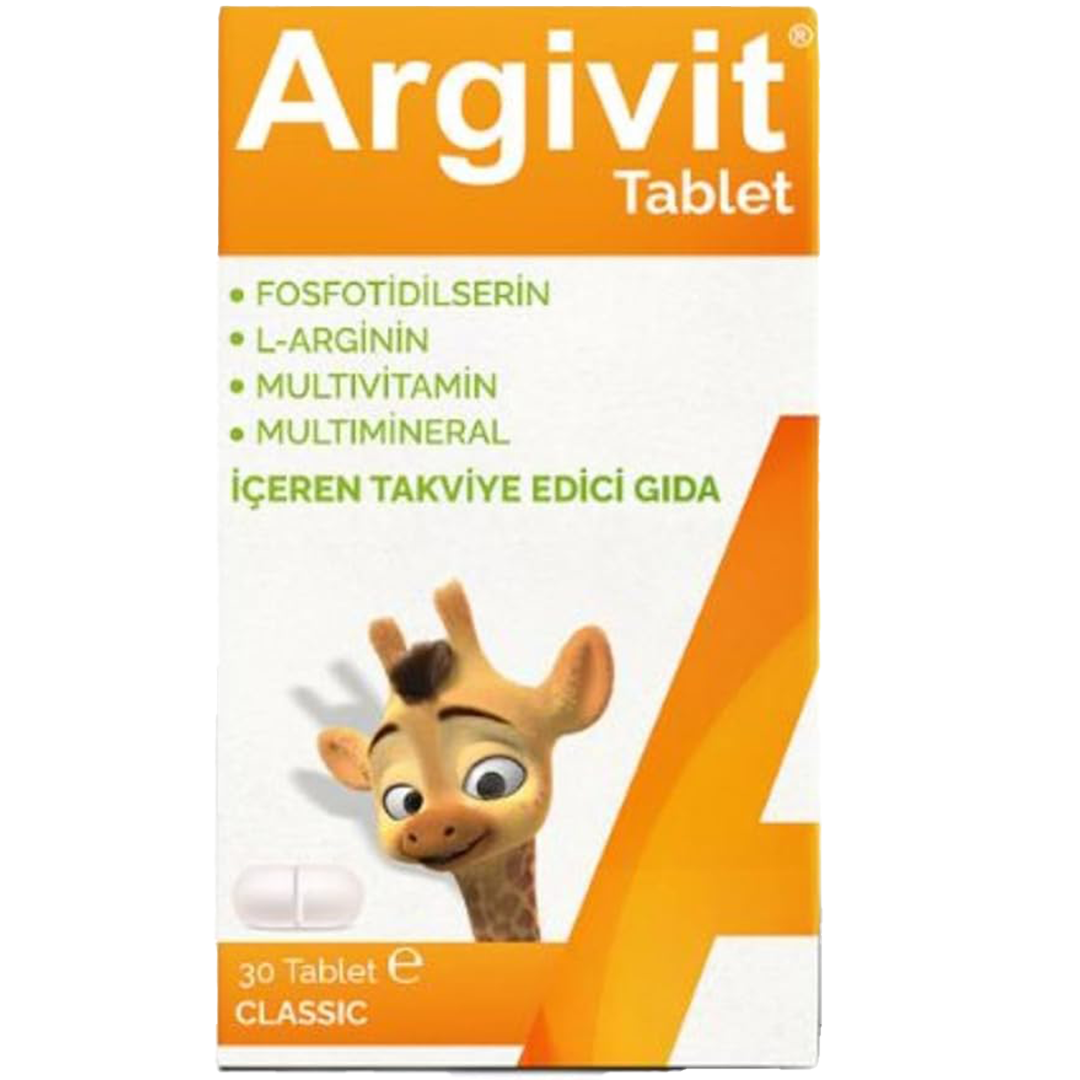 Argivit Classic Multivitamin Tabs 30 S - SahaJamal Pharmacy