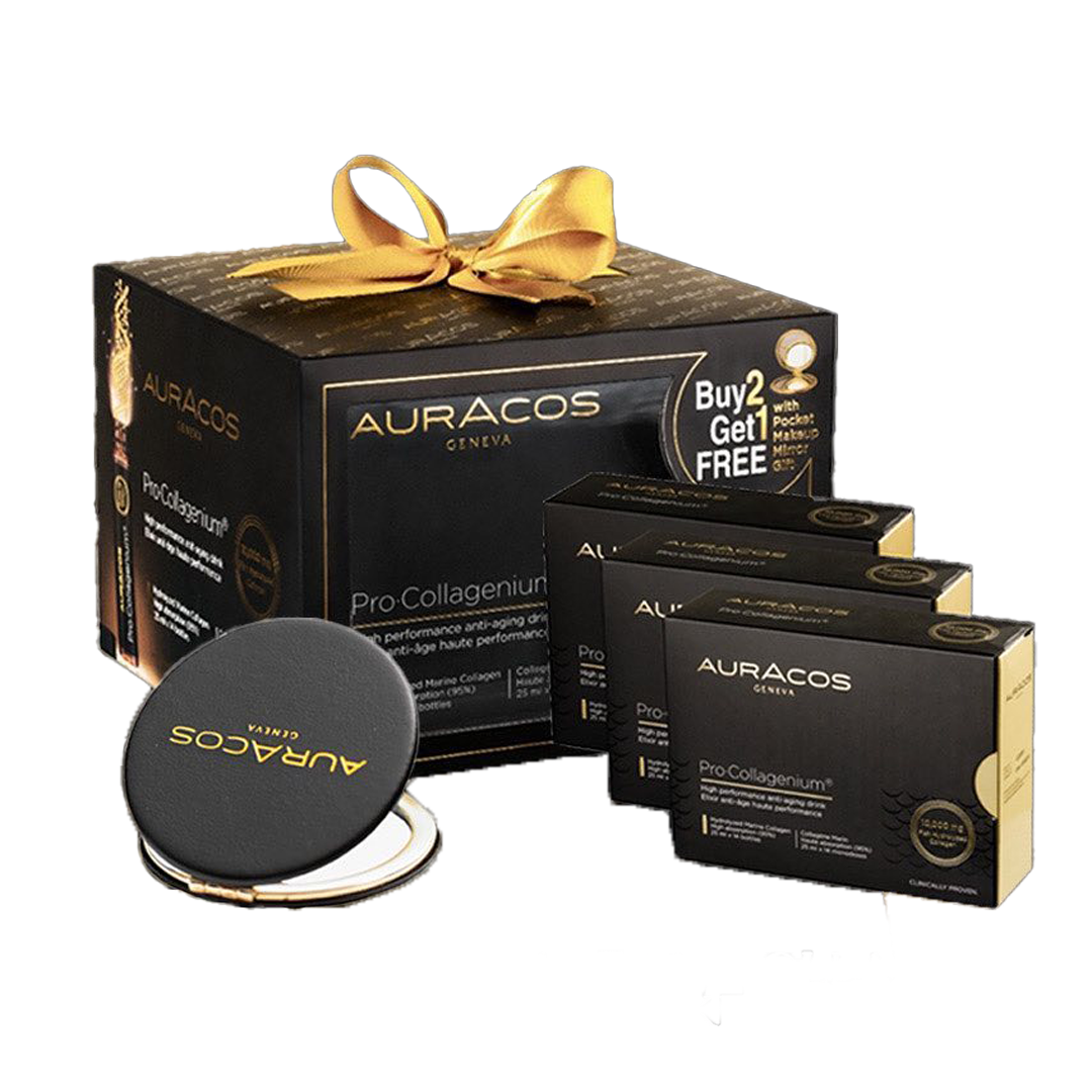 Auracos Pro Collagenium Skin Support Box Set - SahaJamal Pharmacy