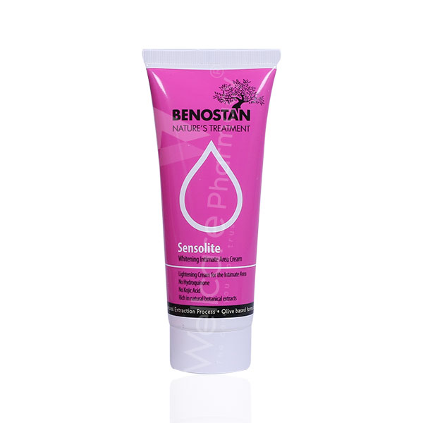 Benostan Sensolite Whitening Intimate Area Cream - SahaJamal Pharmacy