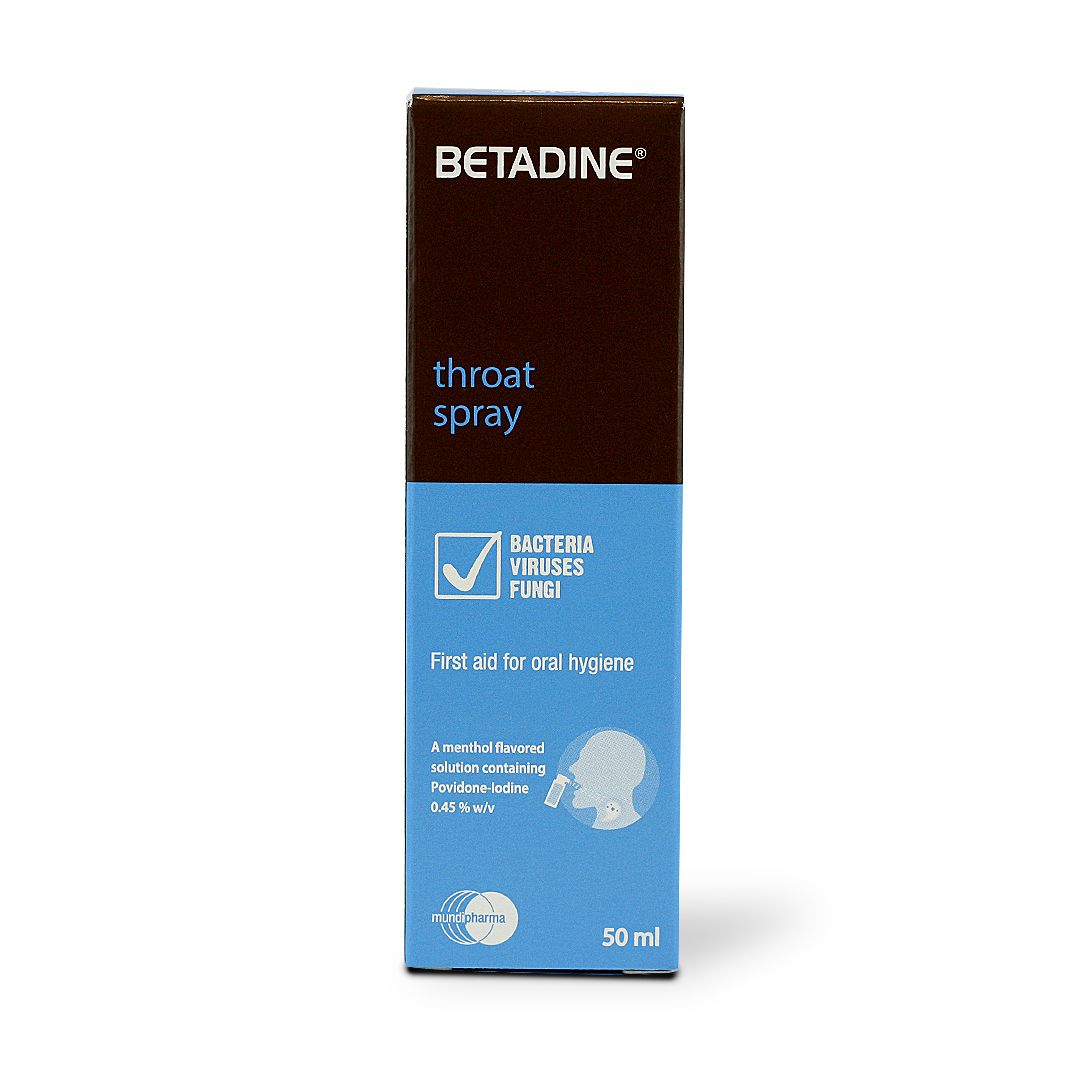 Betadine Throat Spray 50Ml - SahaJamal Pharmacy