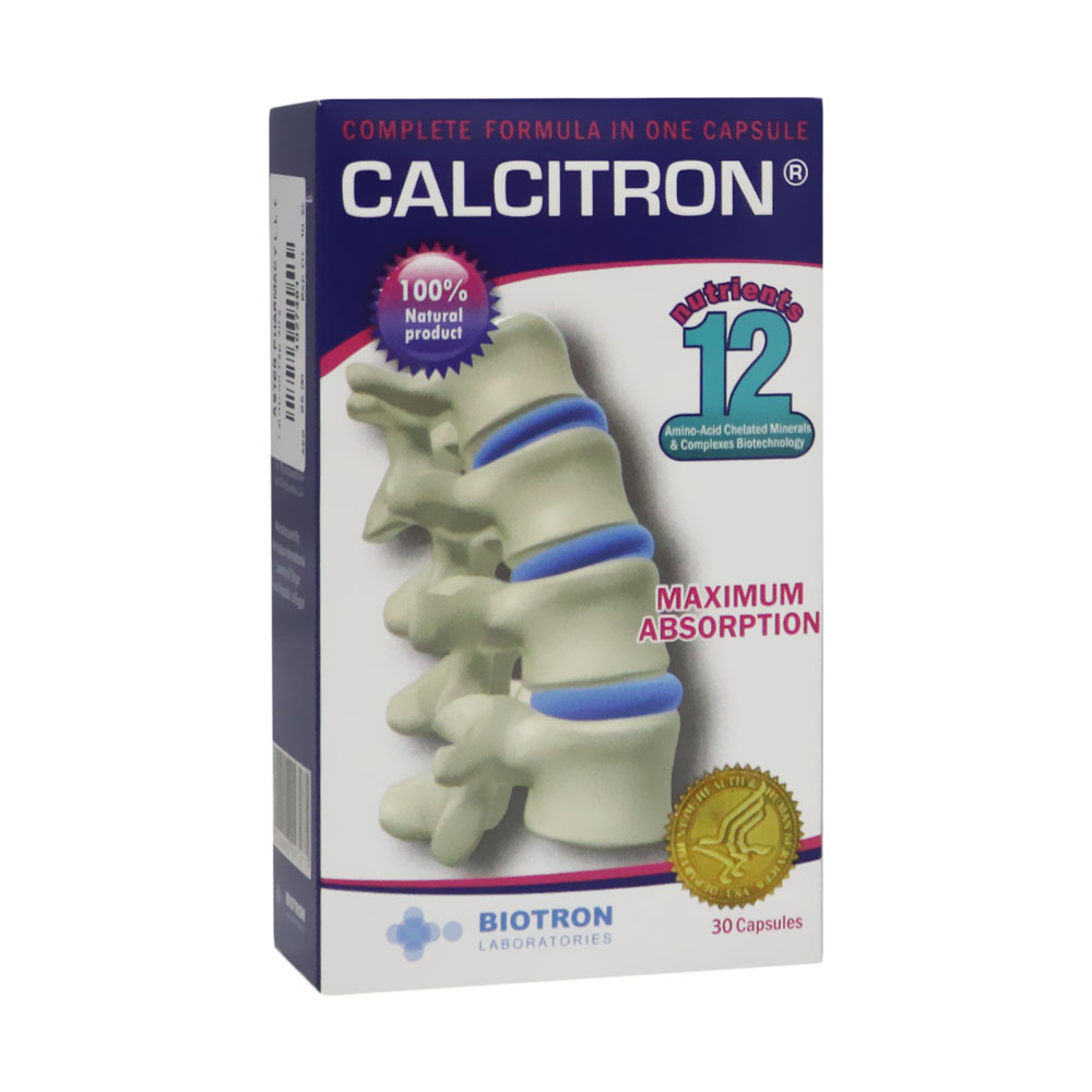 Biotron Laboratories Calcitron 30 s – SahaJamal Pharmacy