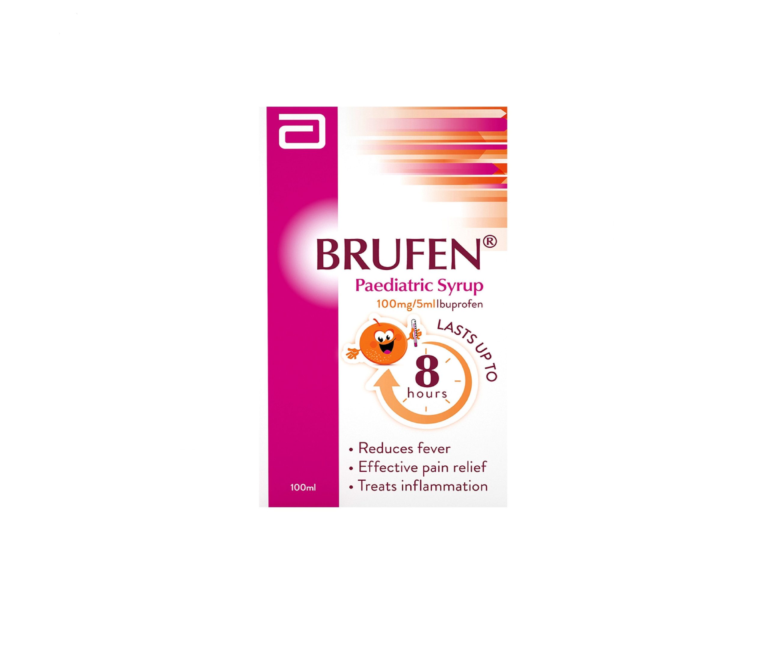 Brufen Paediatric Syrup, 100Ml - SahaJamal Pharmacy