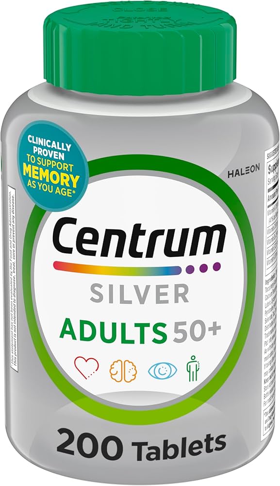 Centrum Silver Adult 50+ Tab 100S - SahaJamal Pharmacy