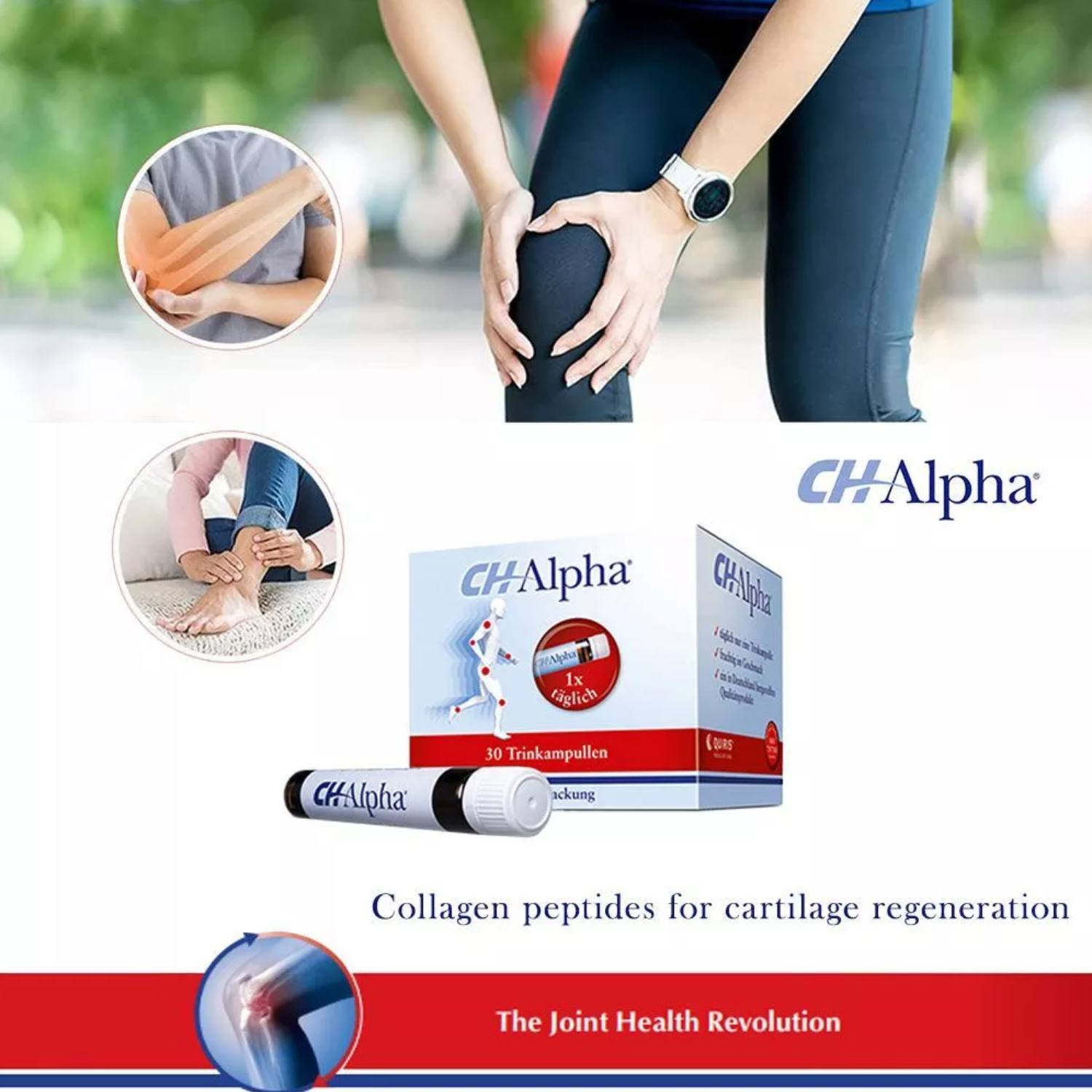 CH Alpha Collagen Drinkable Vials 30 x 25ml | Bioactive Collagen ...