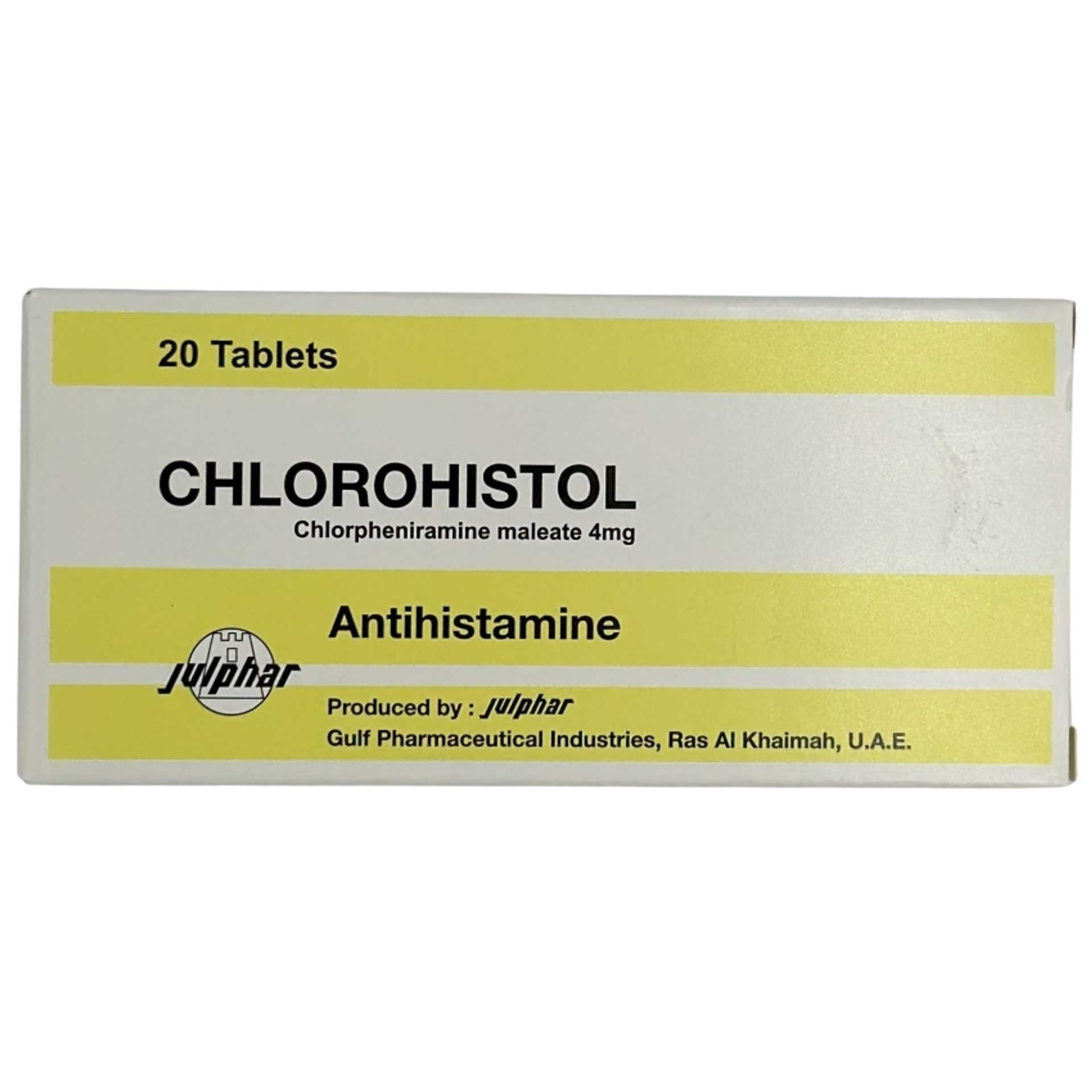 Chlorohistol Tab 20S - SahaJamal Pharmacy