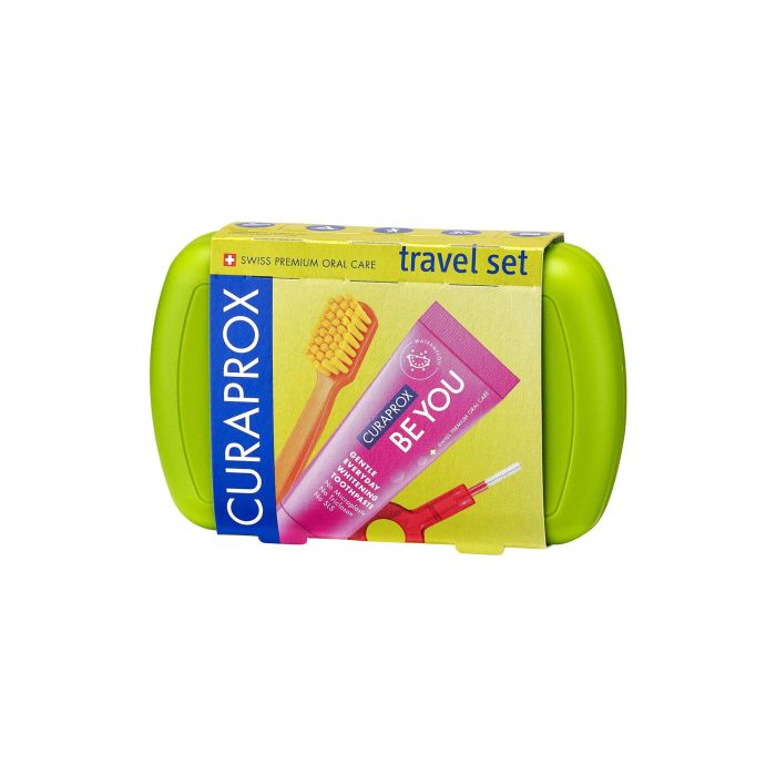 Curaprox Interdental Travel Set Green - SahaJamal Pharmacy