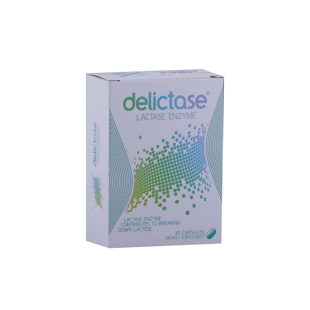 Delictase lactase enzyme cap 30s - SahaJamal Pharmacy