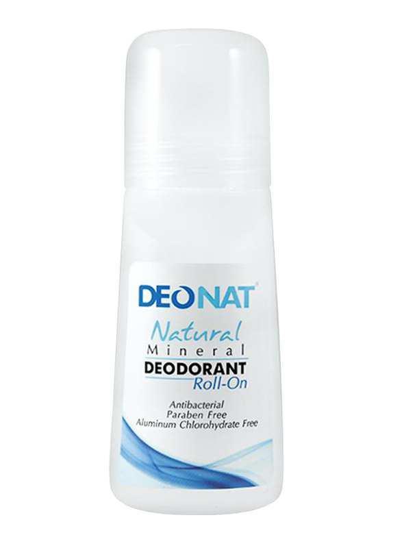Deonat Natural Mineral Deodarant Roll On 65Ml - SahaJamal Pharmacy