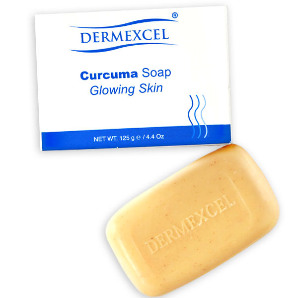 Dermexcel Curcuma Soap 125 G – Saha Jamal Pharmacy
