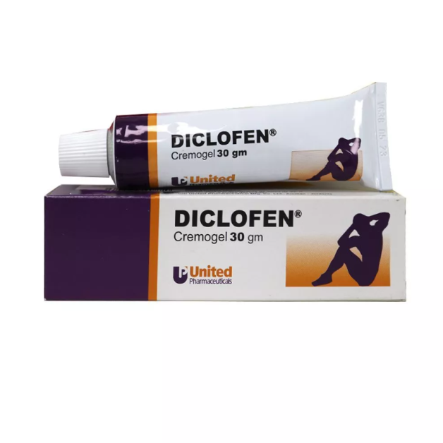 Diclofen Cremogel 30Gm - SahaJamal Pharmacy