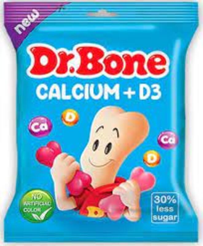 Dr.Bone Jelly Gum Vitamin D & Calcium 50Gm - SahaJamal Pharmacy