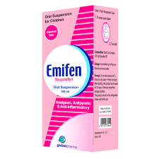 Emifen 100Mg/5Ml Suspension 100 Ml - SahaJamal Pharmacy