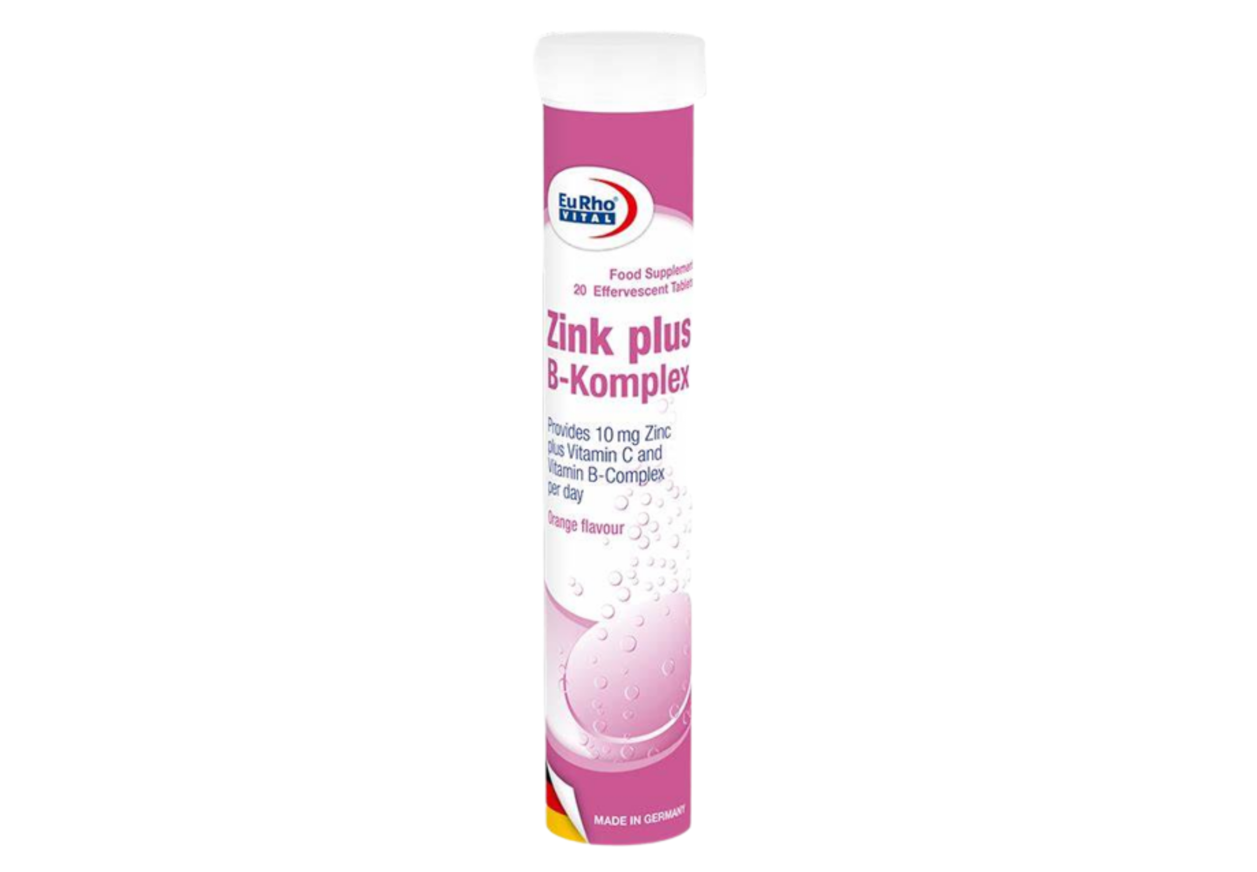 Eurho Vital Zink Plus B Komplex Eff Tab 20S - SahaJamal Pharmacy