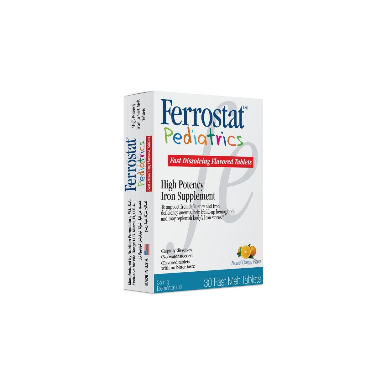 Ferrostat Pediatrics Tab 30S - SahaJamal Pharmacy