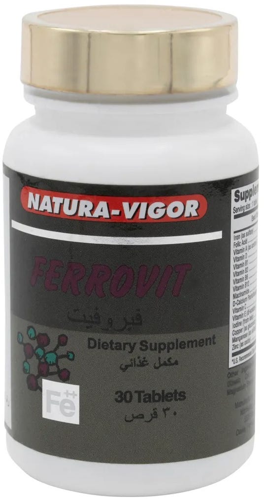 Ferrovit Caps 30S - SahaJamal Pharmacy