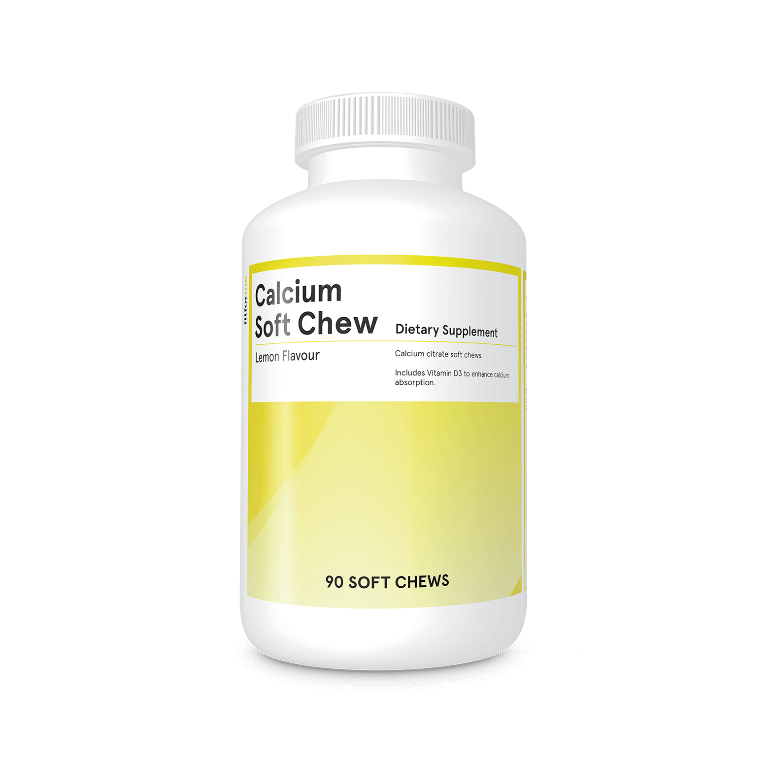 Fit For Me Calcium Soft Chew Lemon Tablets 90S - SahaJamal Pharmacy