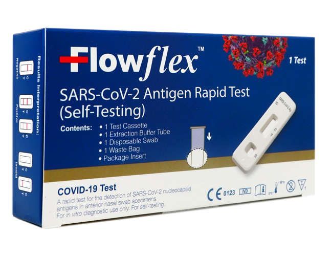 Flowflex Antigen Rapid Test Lateral Flow Self-Testing Kit - SahaJamal ...