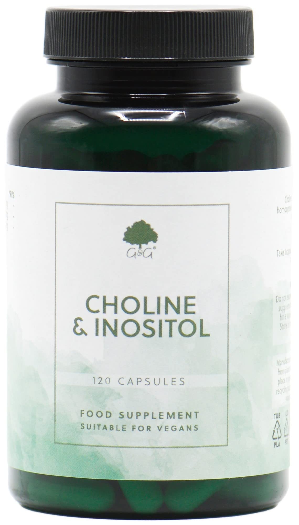 G&G Choline & Inositol 120 Caps - SahaJamal Pharmacy