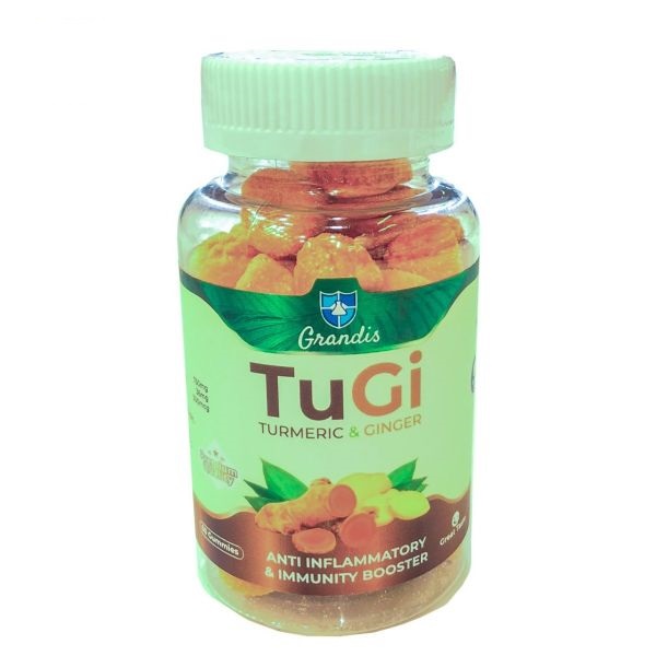 Grandis Tugi Turmeric & Ginger Gummy 60s - SahaJamal Pharmacy