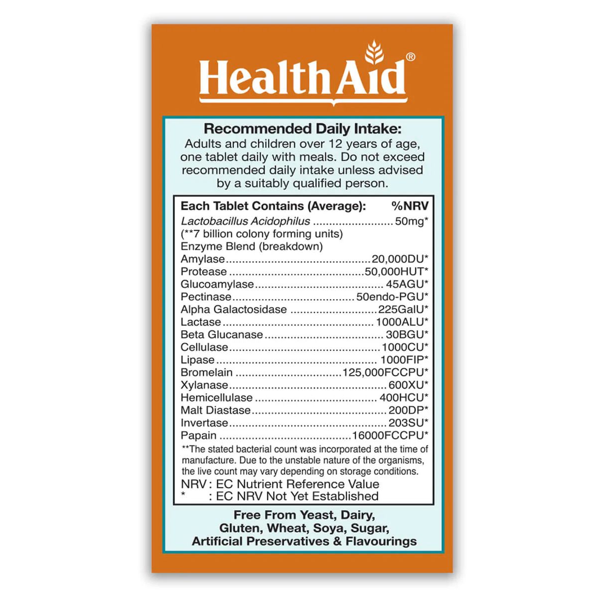 Ha Digestion Max Tablets 30'S - SahaJamal Pharmacy