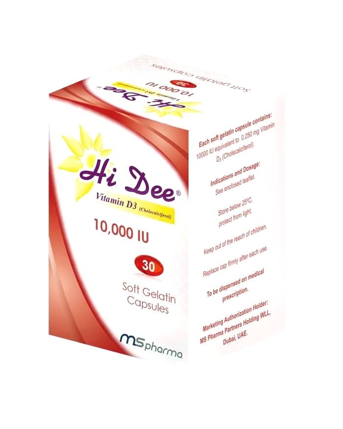 Hi Dee Vitamin D3 10000 Iu 30 S - SahaJamal Pharmacy