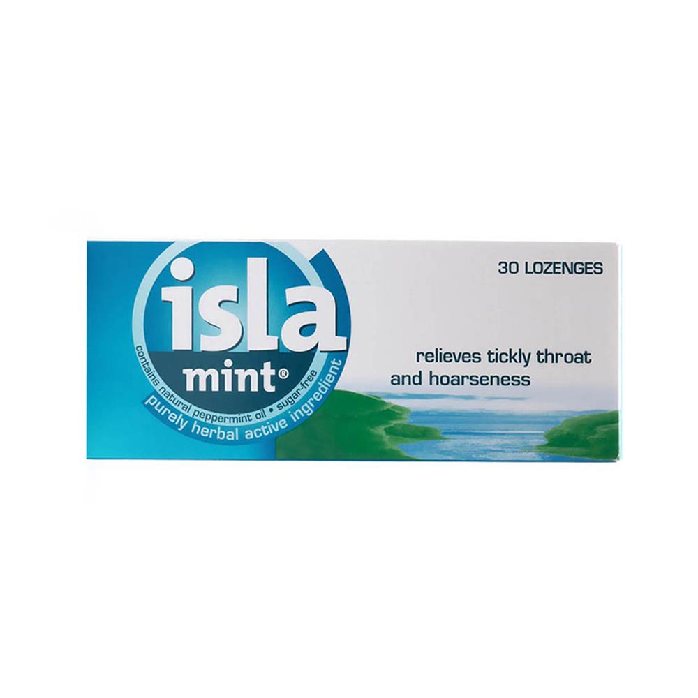 Isla Mint Soothing Lozenges 30 Pack - Saha Jamal Pharmacy