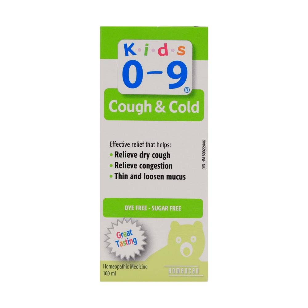 Kids 0-9 Cough & Cold Sugar Free Syrup 100ml - SahaJamal Pharmacy