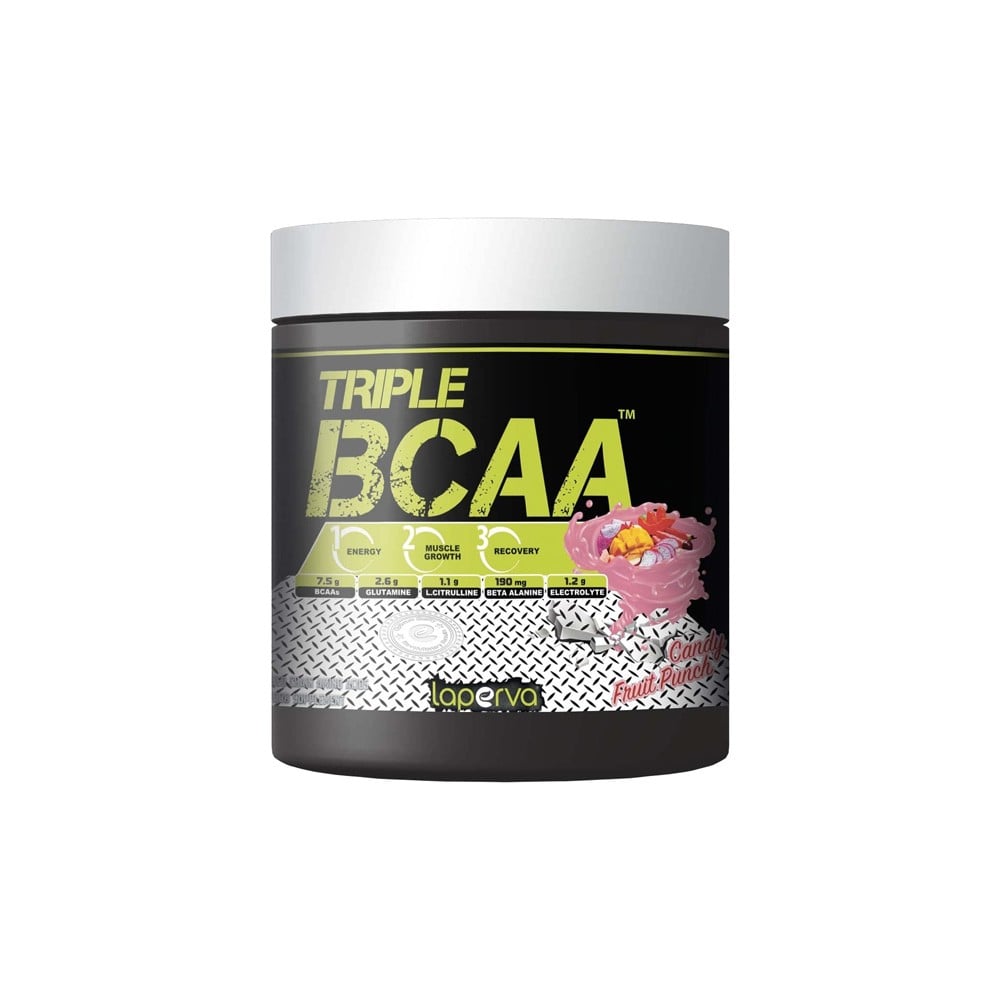 Laperva Triple Bcaa Candy Fruit Punch 420 G - SahaJamal Pharmacy