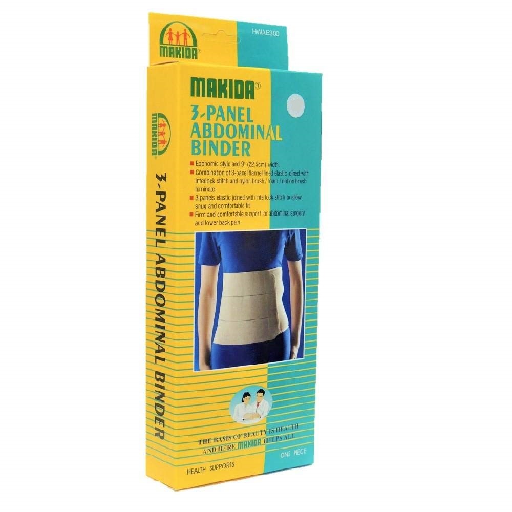 Makida Abdominal Binder 3 Pan 9" (Xl) - SahaJamal Pharmacy