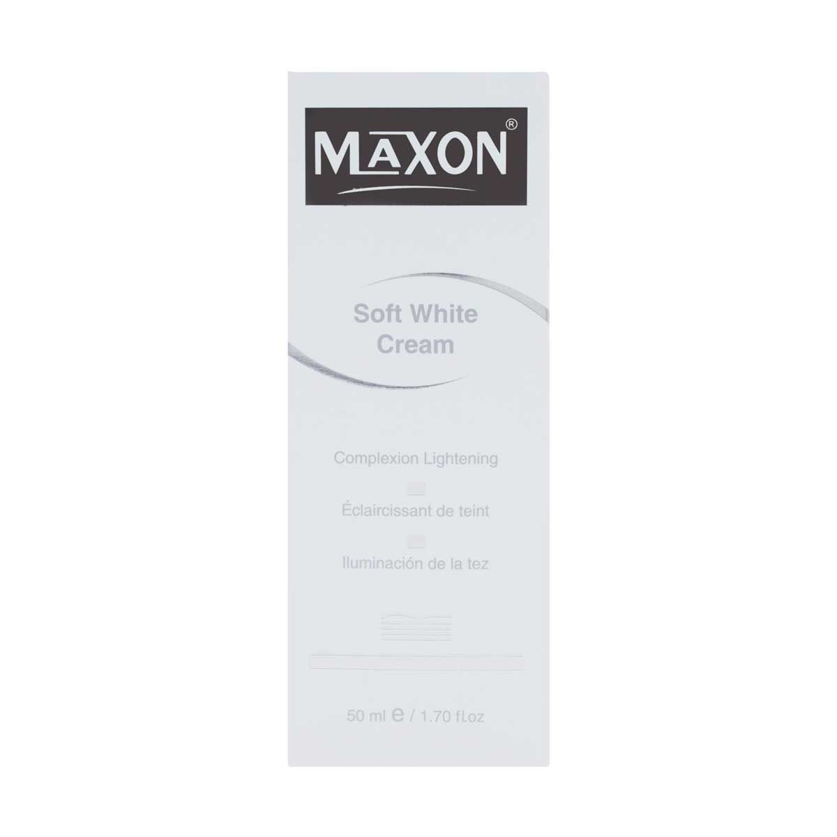 Maxon Soft White Cream + Facial Wash 50Ml - SahaJamal Pharmacy