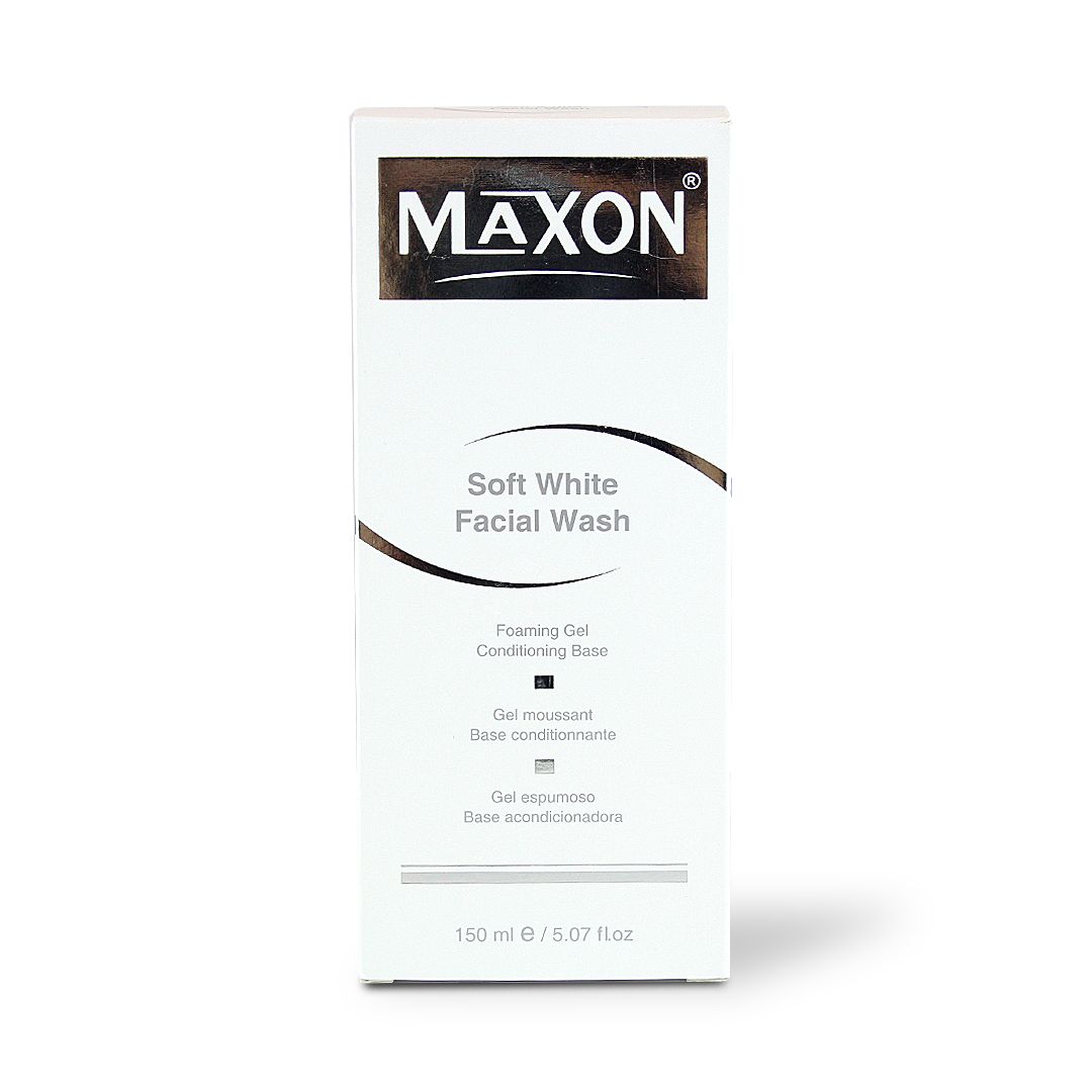 Maxon Soft White Facial Wash 150 Ml - SahaJamal Pharmacy