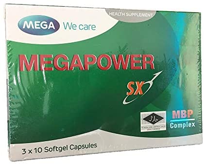 Megapower Sx 30 S - SahaJamal Pharmacy