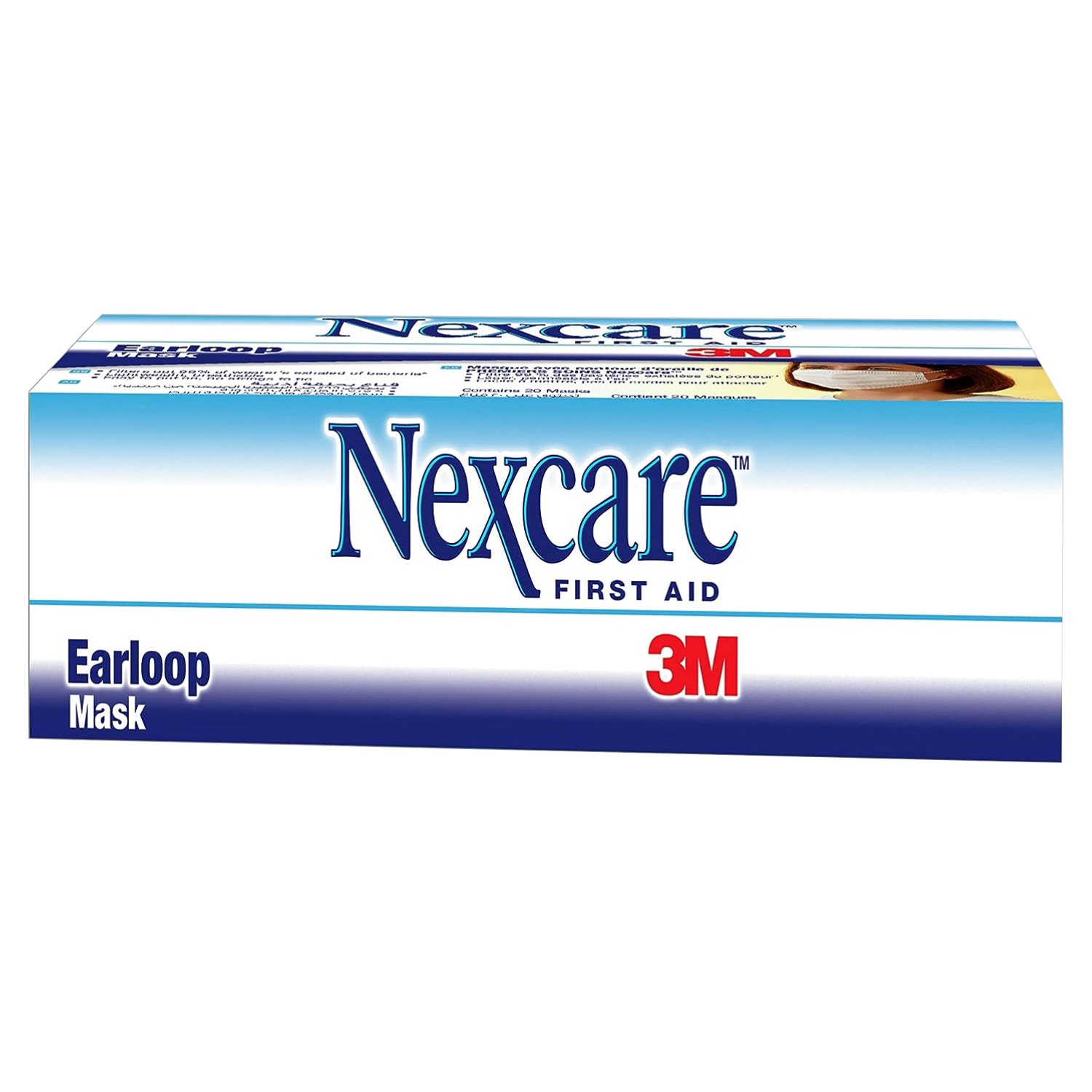 Nexcare Earloop Mask 20S - SahaJamal Pharmacy