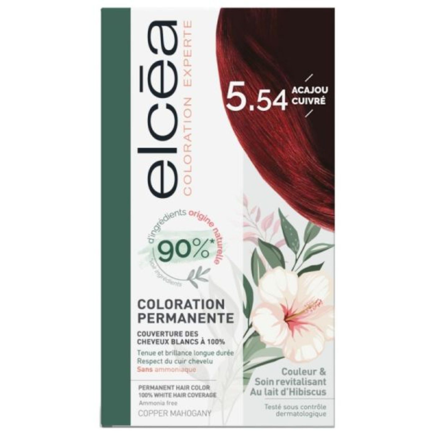 Noreva Elcea Permanent Hair Color 5.54 Copper Mahogany - SahaJamal Pharmacy