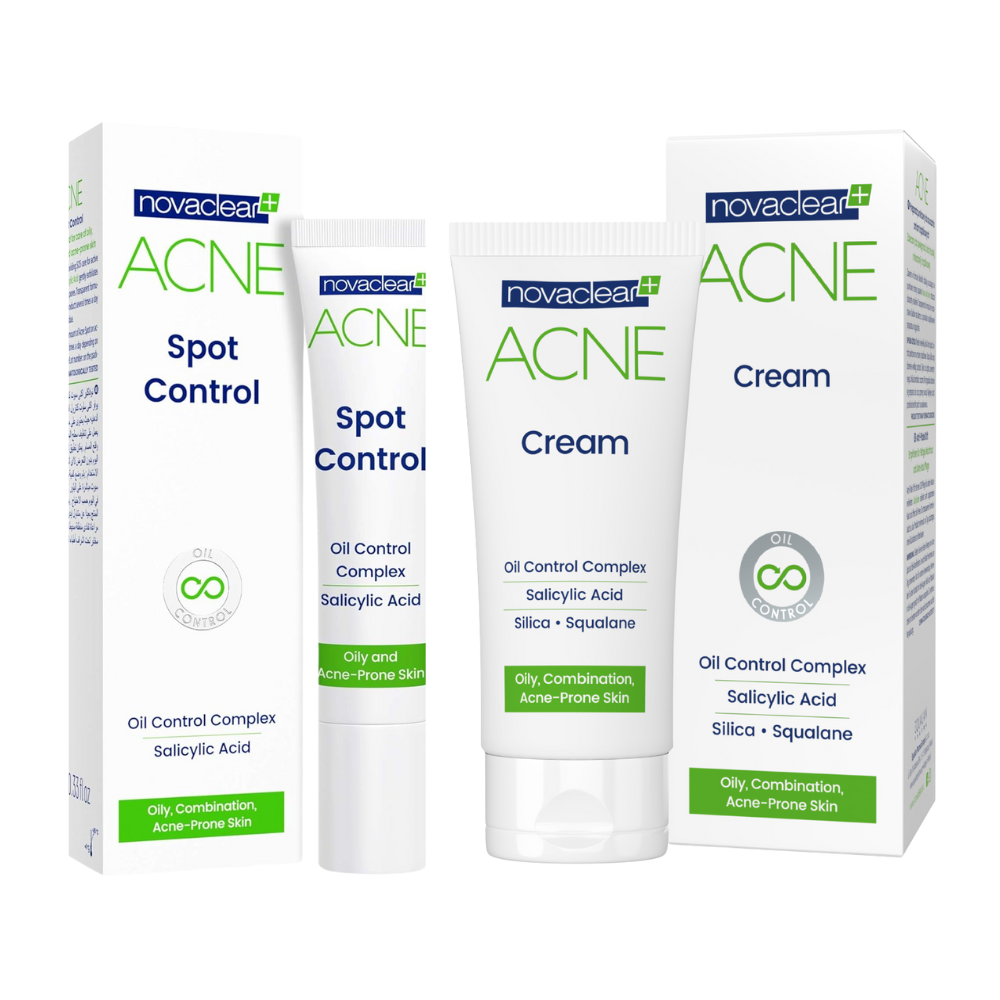 Novaclear Acne Cream + Acne Spot – SahaJamal Pharmacy