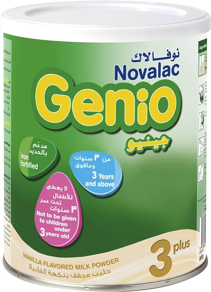 Novalac Genio 3 Plus Vanilla 800g - SahaJamal Pharmacy