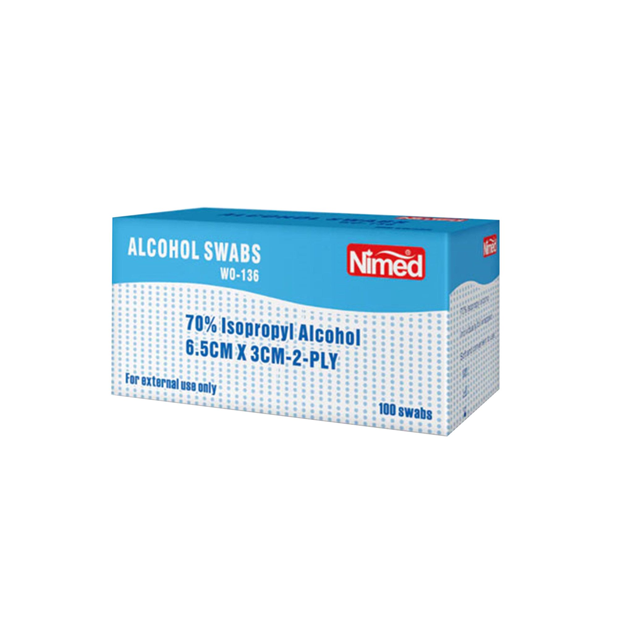 Novamed Alcohol Swabs 100S - SahaJamal Pharmacy
