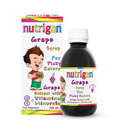 Nutrigen Grape Syrup 200Ml - SahaJamal Pharmacy