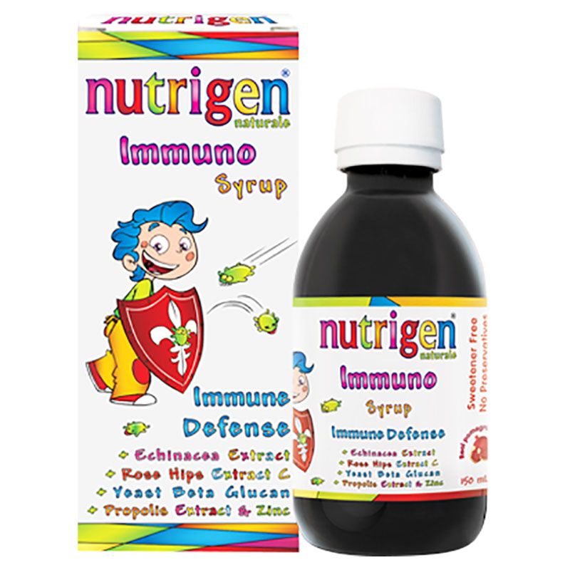 Nutrigen Immuno Syrup Immune Defense 150 Ml - SahaJamal Pharmacy