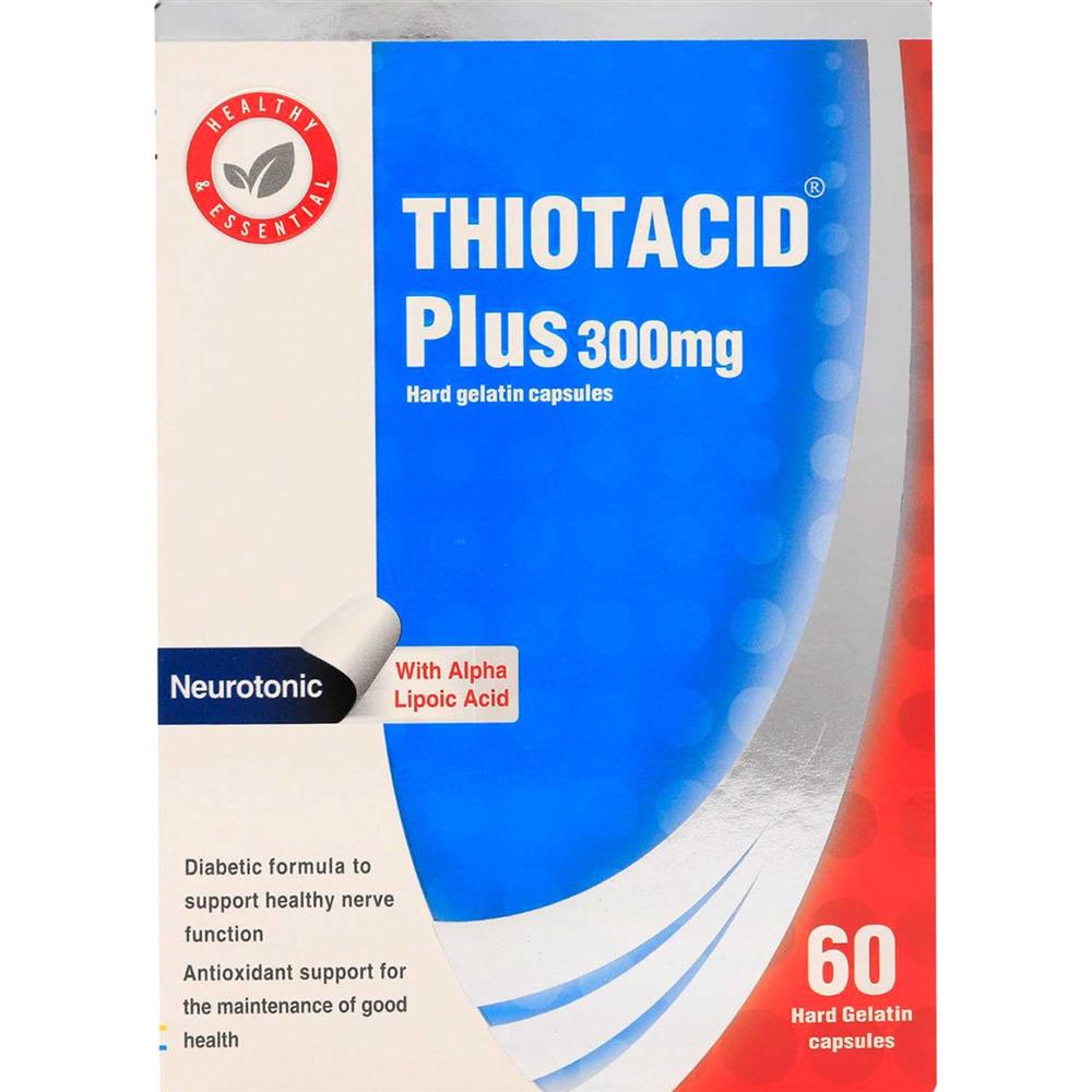 OMS EVA Pharma Thiotacid Plus 300 mg 60 s - Saha Jamal Pharmacy