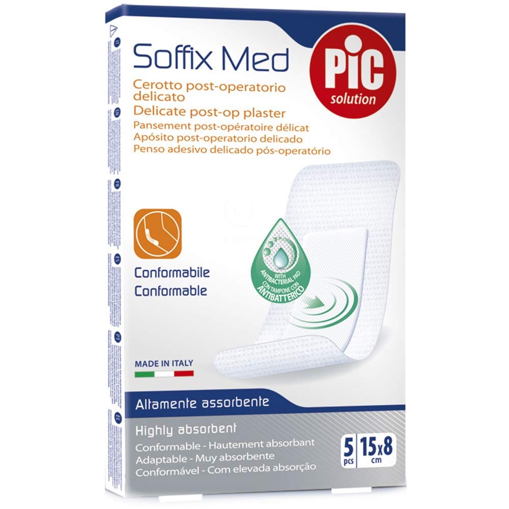 Pic Aqua Block Soffix Med Ultradelicate Plaster 15*8Cm - SahaJamal Pharmacy